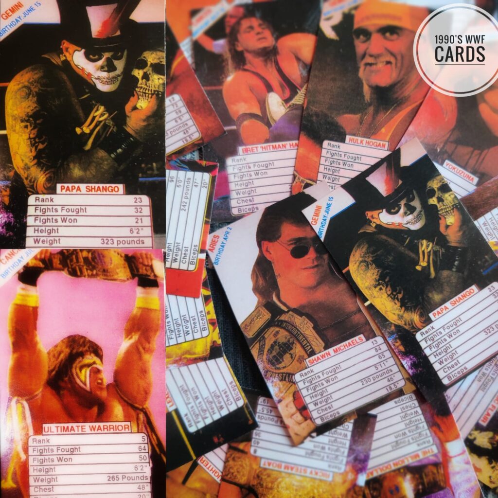 WWF CARDS 1990’s - COSMIC FRAGNANCES
